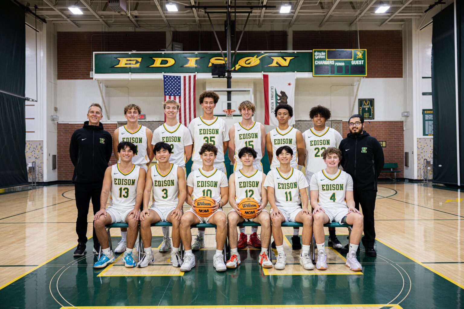 Varsity - Edison Charger Basketball