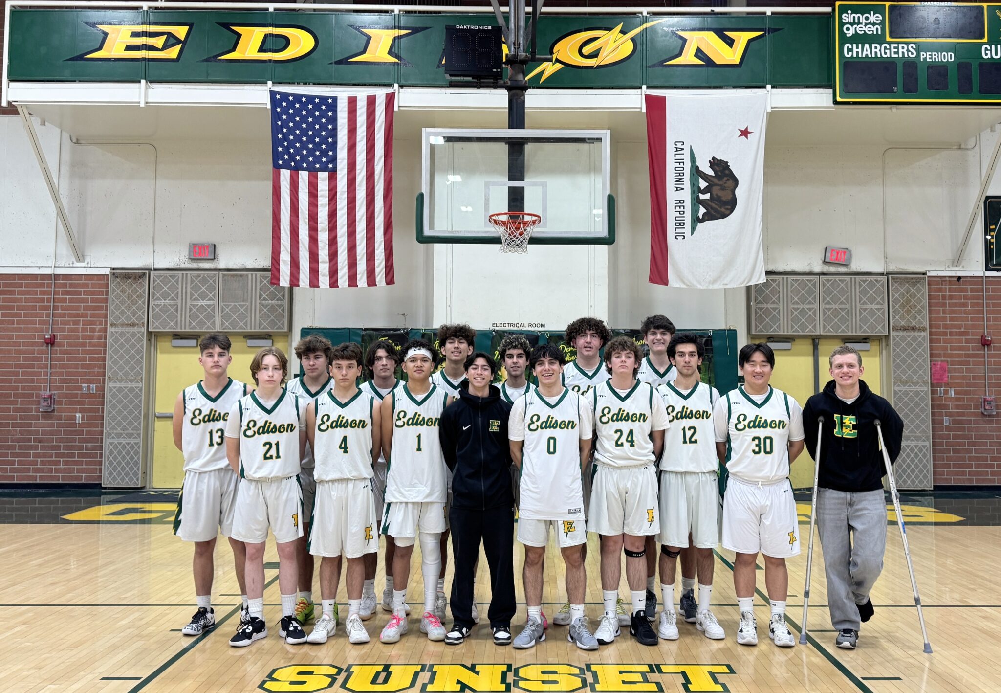 JV - Edison Charger Basketball